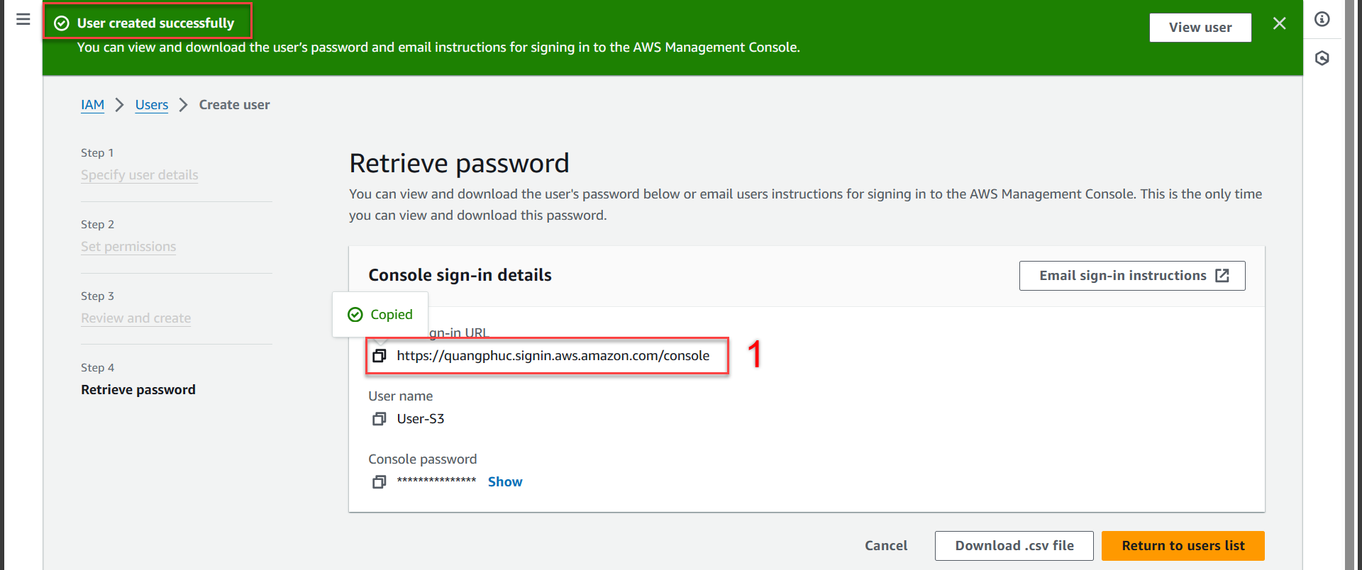 Create Group and User :: EC2 SERVICE ACCESS MANAGEMENT WITH RESOURCE ...