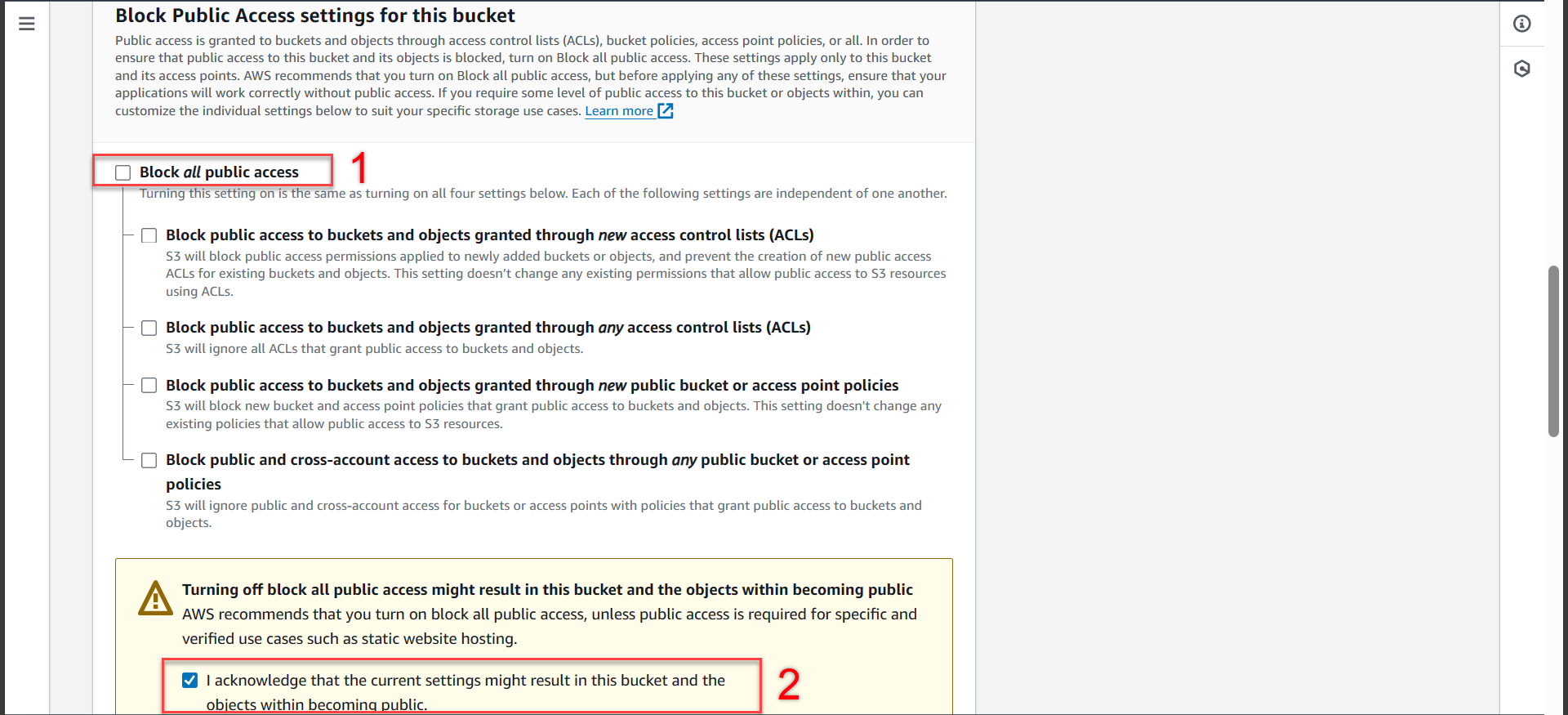 Create Bucket :: EC2 SERVICE ACCESS MANAGEMENT WITH RESOURCE TAGS ...